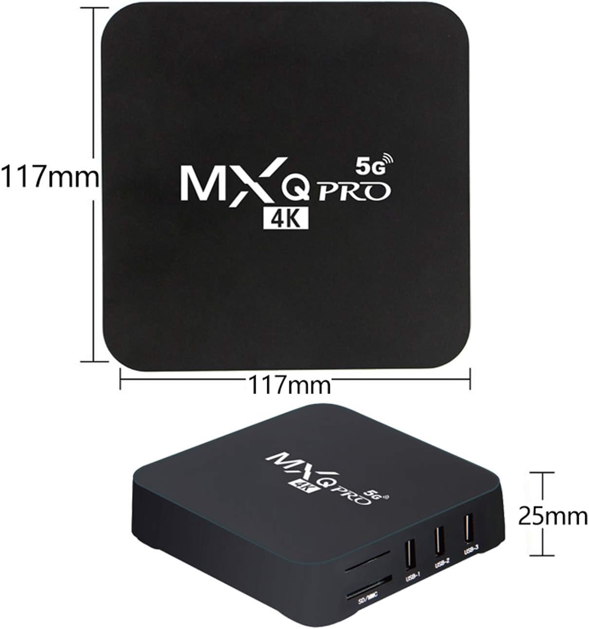 TV Box MXQ Pro 5G Android 13.1, 2GB + 16GB – GrandBazaar